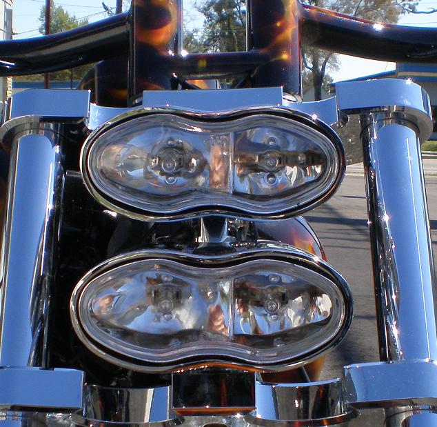 Exotic Choppers ~ Velocity stacks, custom air cleaners... 407-253-1233